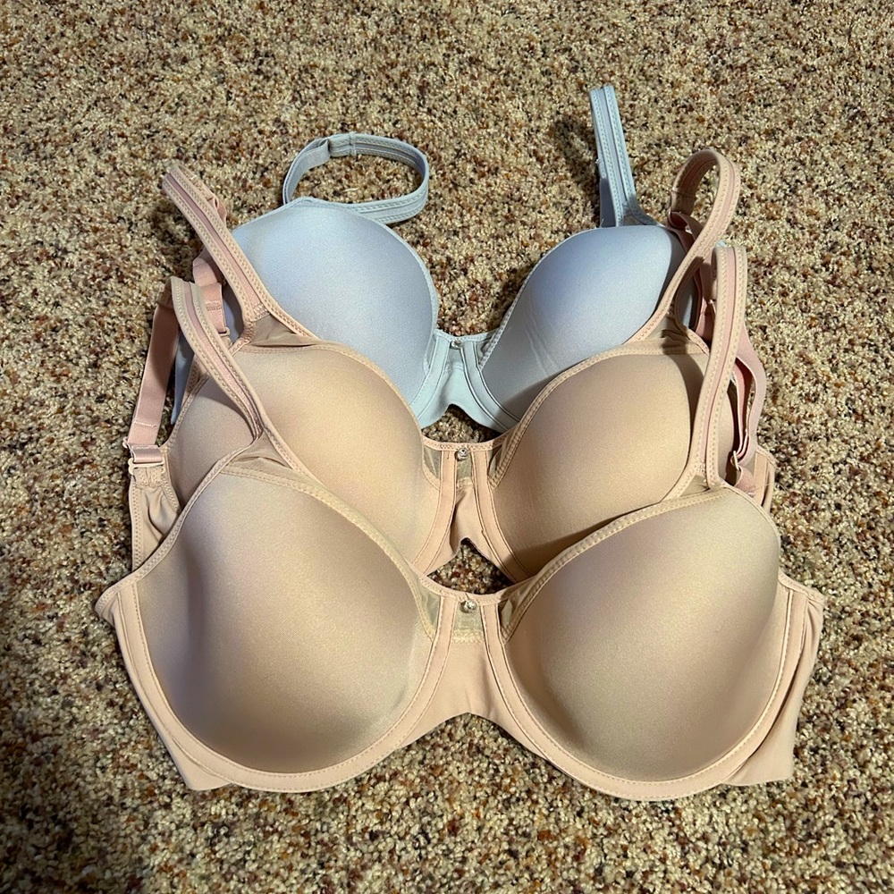 3 Bali Womens One Smooth U Ultra Light Bra Underw Gem
